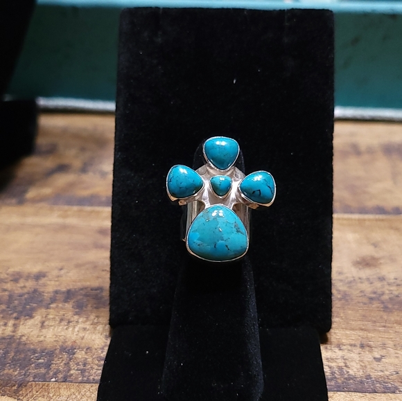 Jay King | Jewelry | Jay King Sterling Cross Turquoise Ring | Poshmark